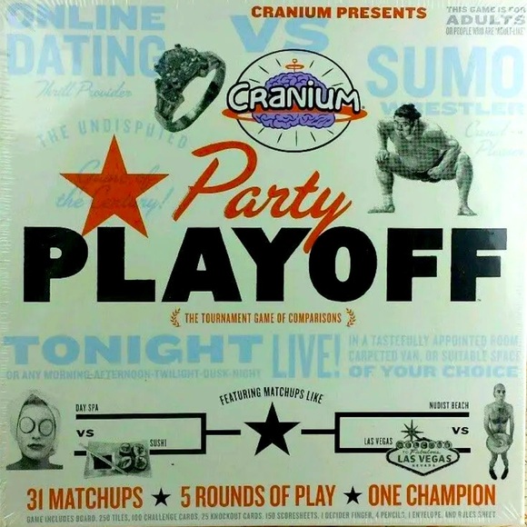 Hasbro | Games | Cranium Party Playoff The Tournament Game Of ...